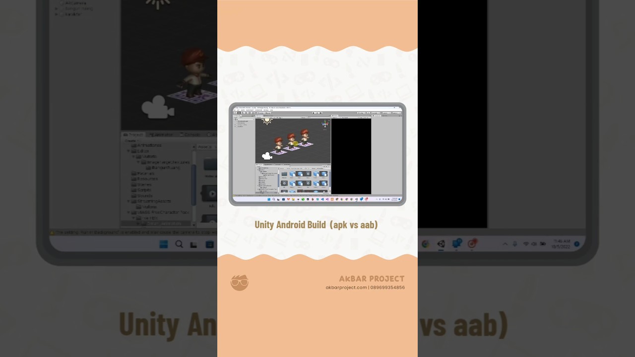 Unity Tutorial - Unity Android Build (apk vs aab) #unity #gamedev #unitytutorial