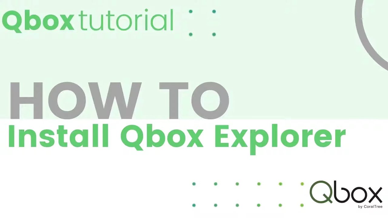 Qbox Tips & Tricks - Installing Qbox