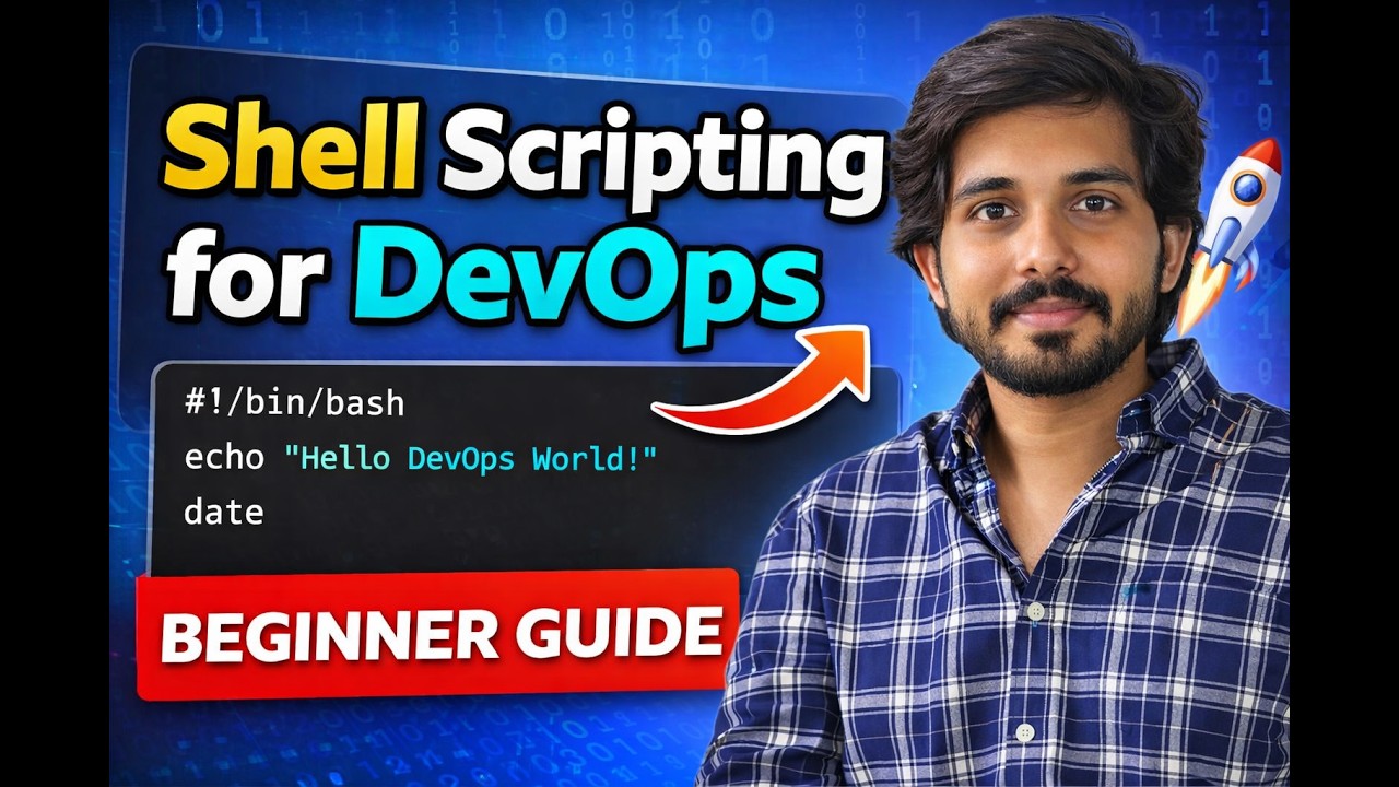Shell Scripting for DevOps 🚀 Complete Beginner Guide