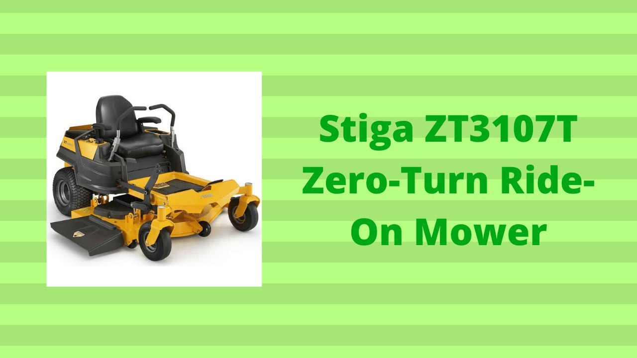 Stiga ZT3107T Zero-Turn Ride-On Mower