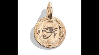 Gold Relic Coin - Lotus Rimmed Medallion