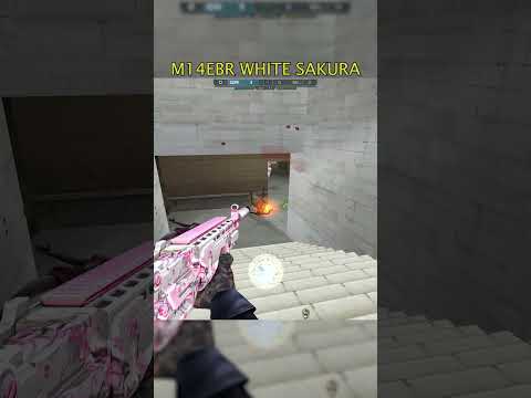 M14EBR-S White Sakura Crossfire Philippines #crossfireph #gaming #cfph