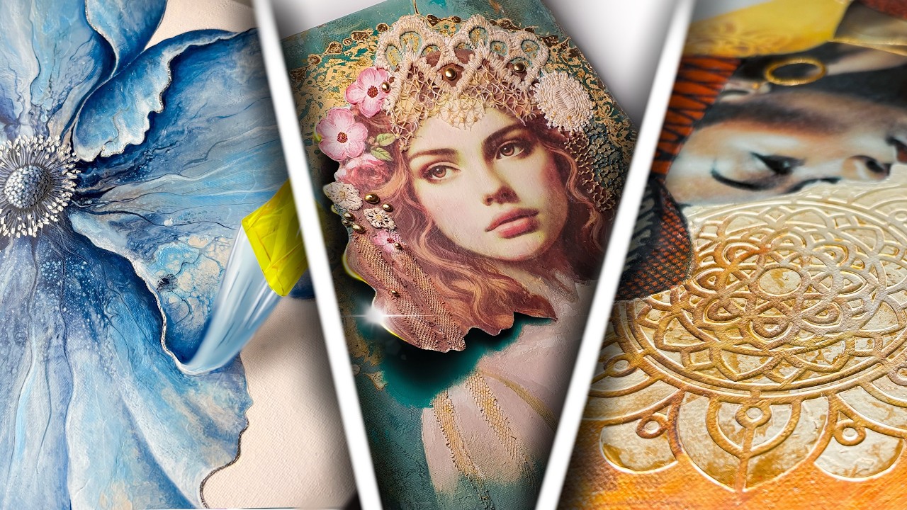 Try these 10 Art Techniques to start 2026 CREATIVE