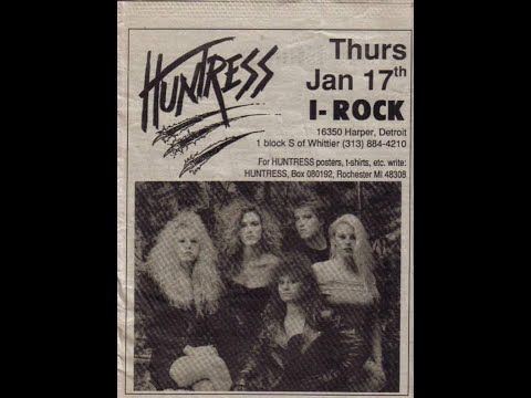 HUNTRESS DETROIT'S 1ST FEMALE HEAVY METAL BAND
