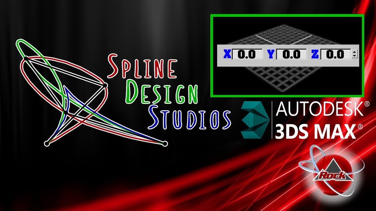 3DS Max - Transform 0,0,0