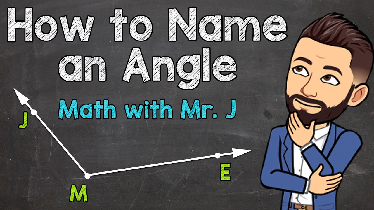 How to Name an Angle | Math with Mr. J