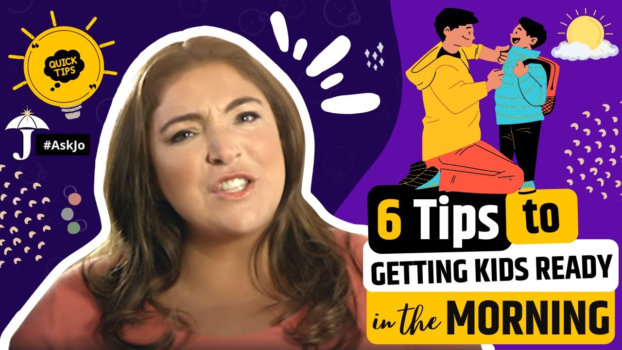 6 Tips to Getting Kids Ready in the Morning
