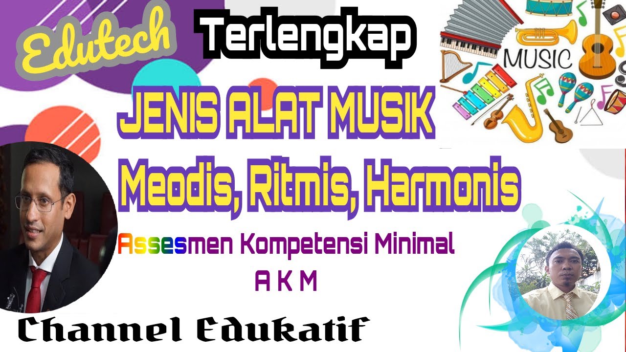 Jenis Alat Musik RITMIS, MELODIS, dan HARMONIS Terlengkap!!! Pembelajaran Daring Di Tengah COVID-19