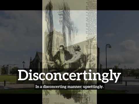 What is Disconcertingly? | How to Say Disconcertingly in English? | How Does Disconcertingly Look?
