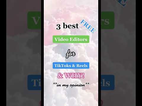 3 Best Video Editor APPS For Making TikToks & Instagram Reels!