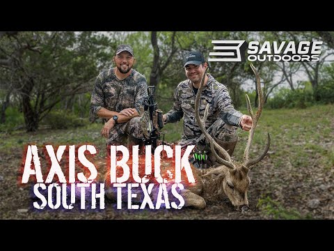 HUNTING AXIS BUCK with A NEW EXCALIBUR!!!