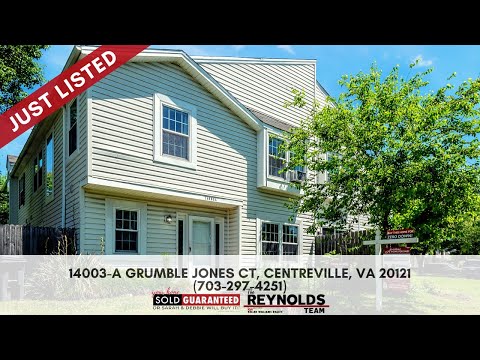 14003-A Grumble Jones Ct Centreville VA 20121 The Reynolds Team (703) 297 4251