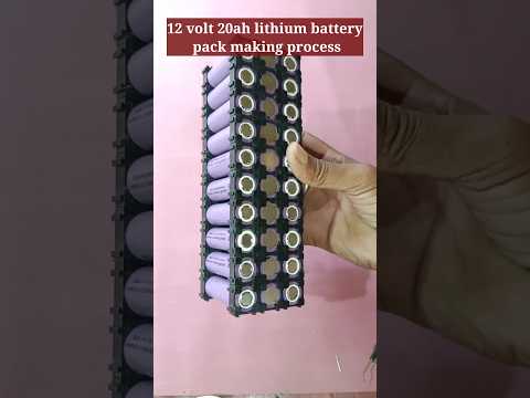 12 volt 20ah lithium ion battery pack #viral #trending #youtubeshorts #ytshorts #shorts #trend #bms