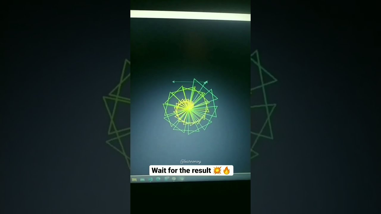 Python Turtle Graphics | Coding Status Video | WhatsApp Status | Amazing Python Turtle Design |