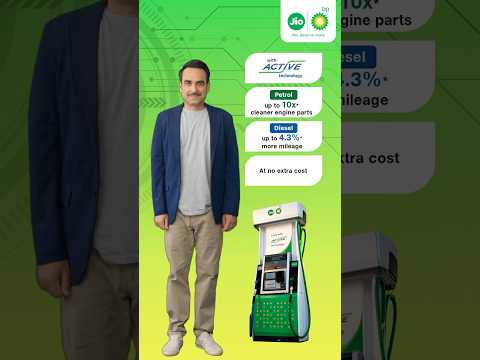 Power Up your Drive with Jio-bp ACTIVE Technology Fuels!