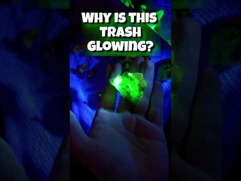 Antique Radioactive Uranium Glass Found In Dumps #historicaltidbits