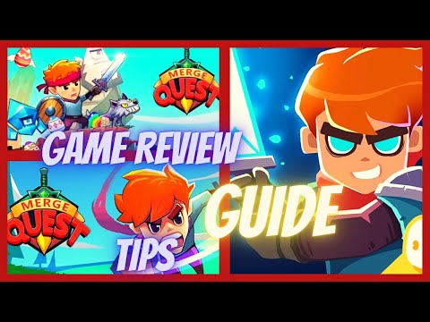 Merge Quest, idle game, android gameplay, game review, tips, walktrough and guide
