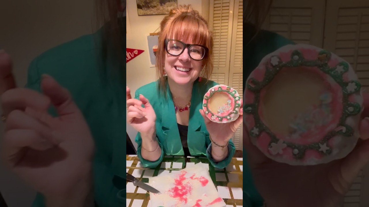 DIY Easy Snowglobe Cookies!