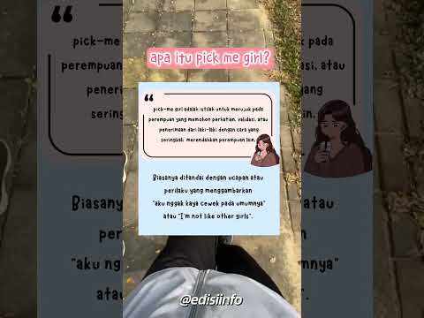 Apa itu pick me girl ?š¤ #pickmegirl #about #information