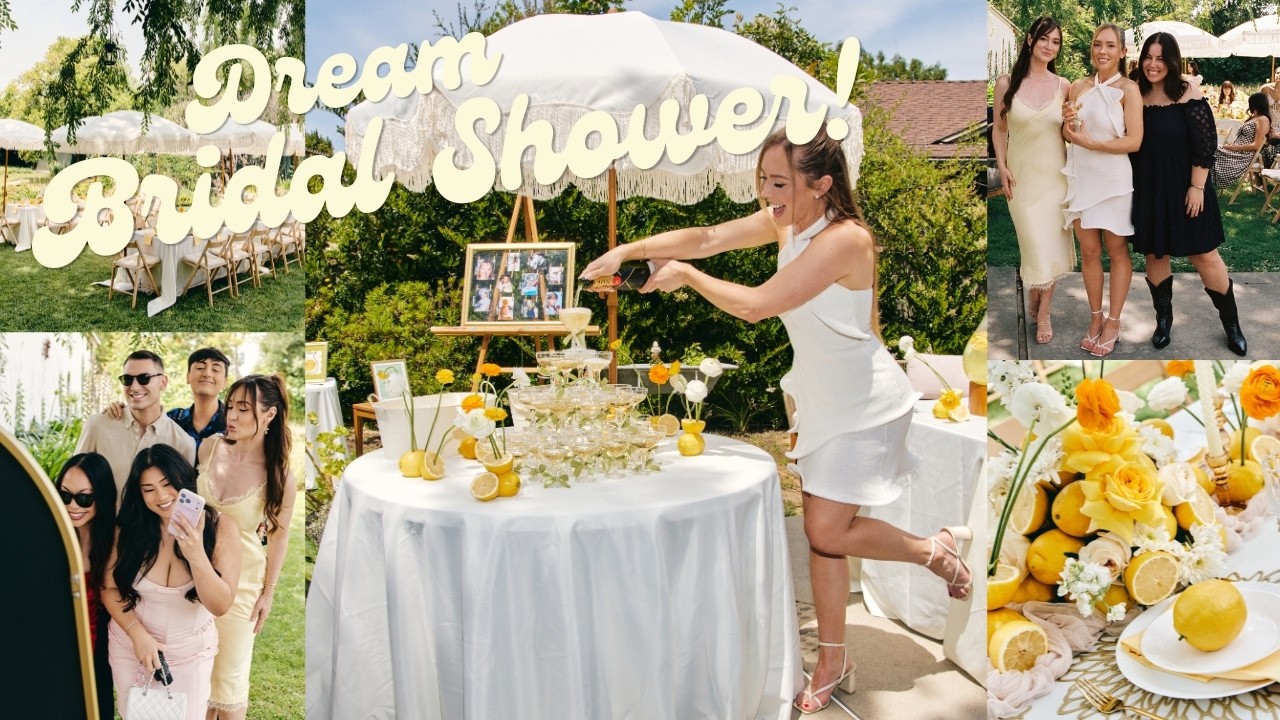 My MOH's Surprised Me With The Bridal Shower Of My Dreams!