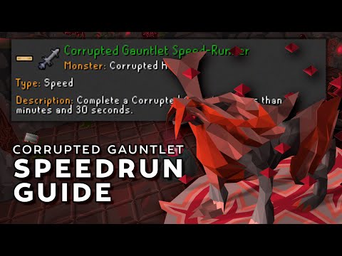 How To Get The Corrupted Gauntlet Speedrun Combat Achievement