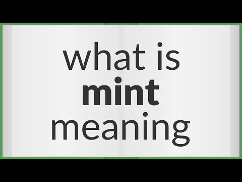 Mint | meaning of Mint