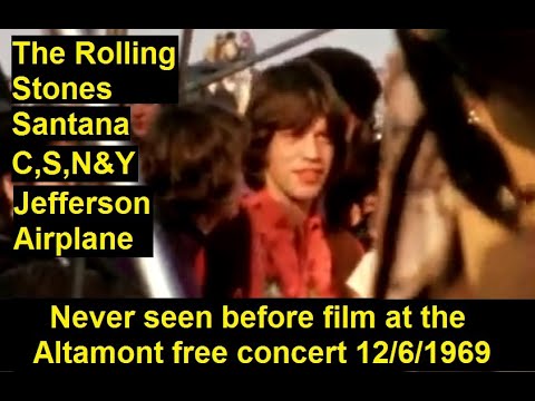 Previously Unseen Footage From Famous Altamont Festival Released