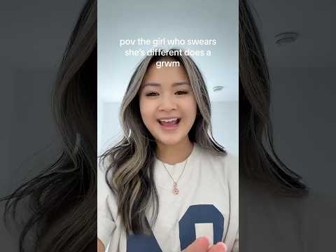 pov the pick me girl does a grwm