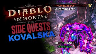 Kovalska | Diablo Immortal Side Quest