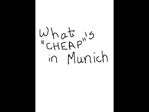 Where is Munich not so expensive (in Hindi/Urdu)