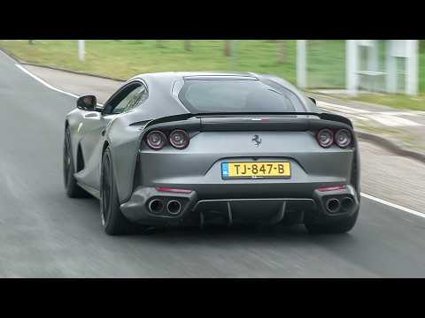 Novitec Rosso Ferrari 812 Superfast - Brutal V12 Sounds!