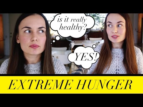 Health Benefits of EXTREME HUNGER / Eating Disorder Recovery
