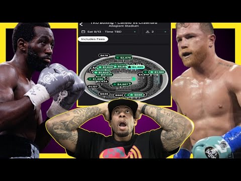 BREAKING š„ UPDATE: LEAKED CANELO ALVAREZ VS TERENCE CRAWFORD TICKETS AT ALLIGIANT STADIUM REVEALED