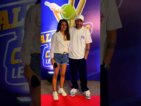 ✨ "Yesterday* Harbhajan Singh with beautiful Wife Geeta Basra #shorts #celebrity #spotted