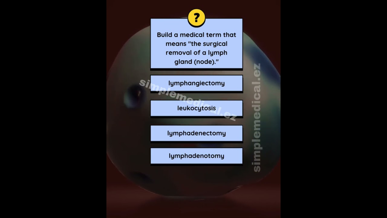 Medical Terminology Quiz for Students | Can You Score 100%? |P1| #englishforhealthcare  #quiz