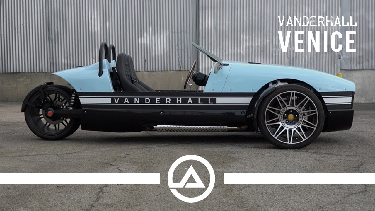 Vanderhall Venice Stands Out on Three Gold Vossen Wheels - autoevolution