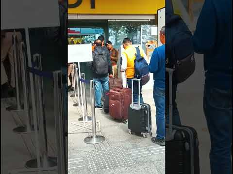 Varanasi airport to Dubai airport, Airoplane to ship life, #video #viral #new