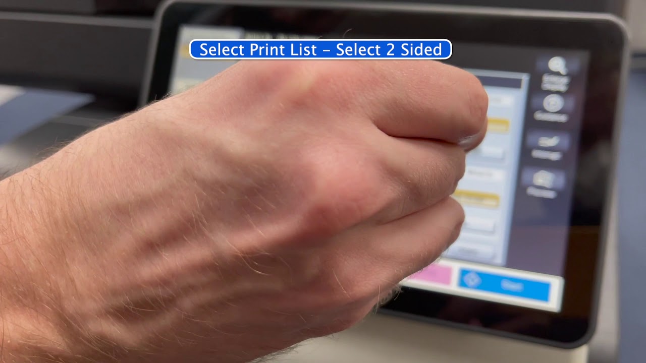 Konica i-series - How to Print a Meter Reading