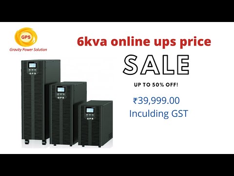 6kva online ups with battery price - scr2 6kva 10kva online ups-gravity-power-solution