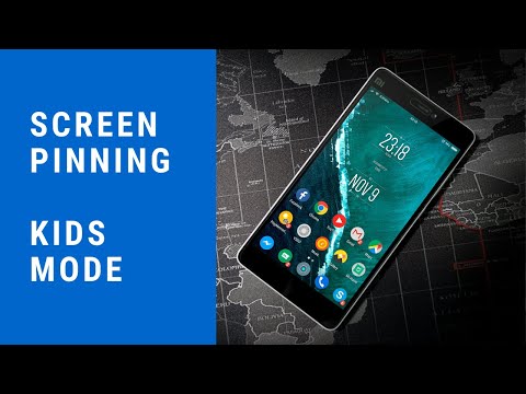Android guided access mode or Screen pinning