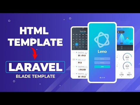 Converting HTML Templates to Laravel Blade Templates - Easy Step-by-Step Tutorial