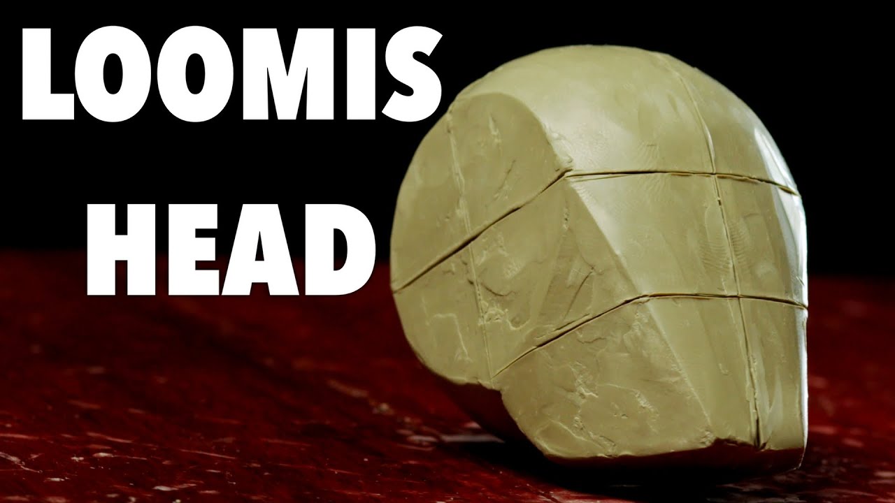 The ANDREW LOOMIS Head For Figure Sculptors