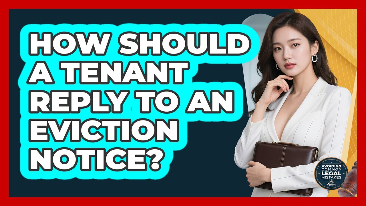 How Should A Tenant Reply To An Eviction Notice?