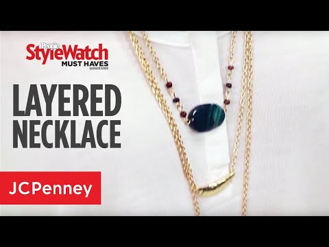 Spring Fashion Must Haves: Long Layered Necklace | JCPenney Jewelry