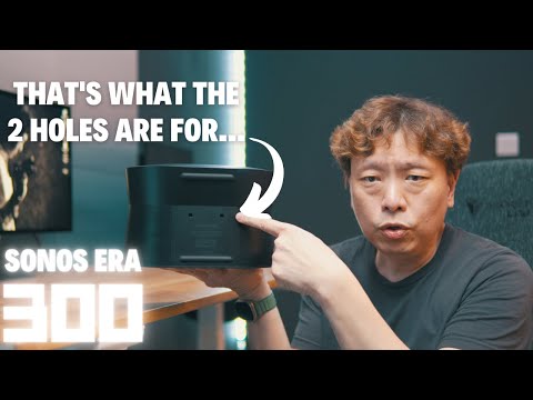 Flexson floor stands for Sonos Era 300 - watch me assemble it in 13 minutes!
