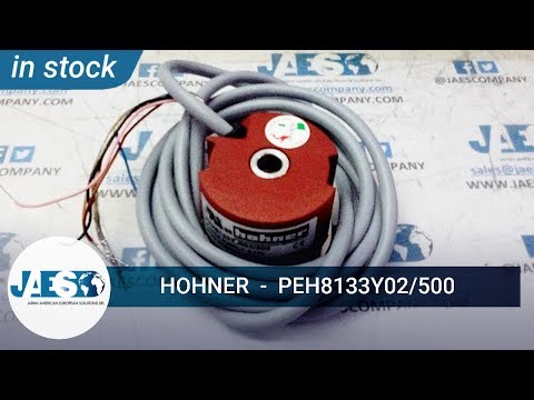HOHNER PEH8133Y02/500 (IN STOCK) Encoder - Encoder incrementale ad albero passante