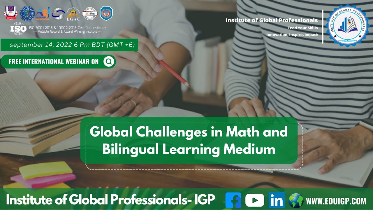 Global Challenges in Math and Bilingual Learning Medium