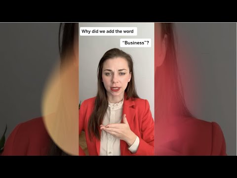 Why using a Business AND Technology Platform? - TikTok Style Video by Vivien