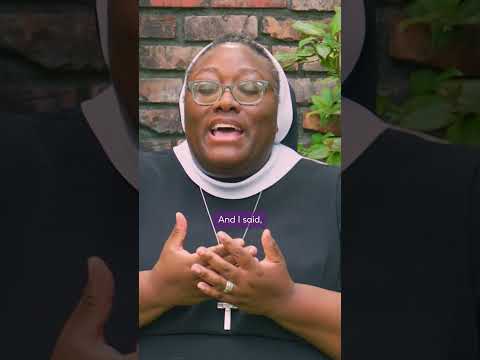 "Silence is HARD" — 3rd Week of Advent w/ Sr. Josephine Garrett and Rejoice! #shorts