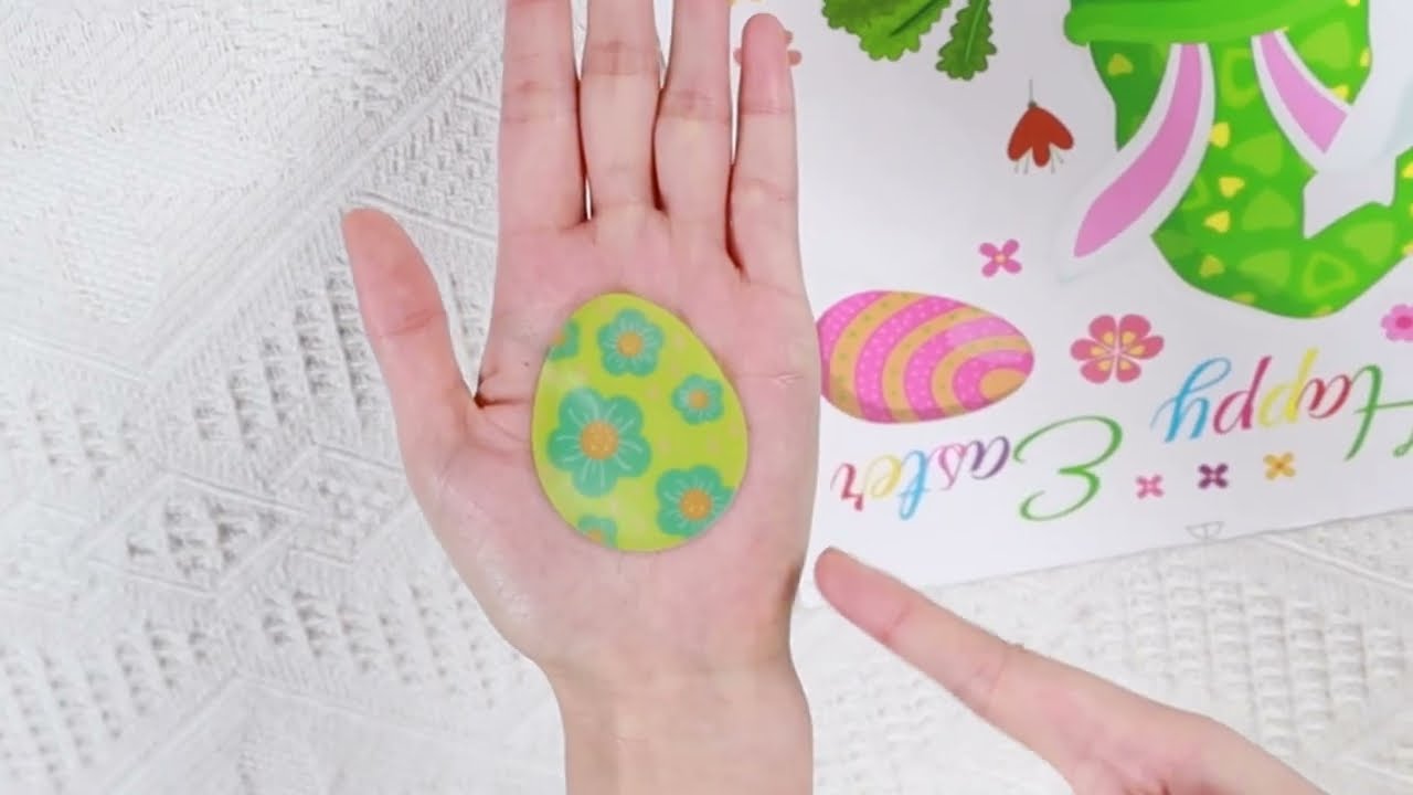 Gnome Window Clings Easter Static Stickers